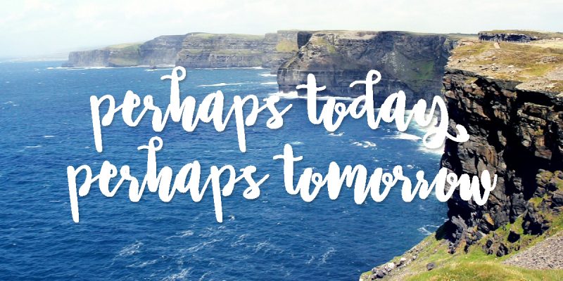 Perhaps Today; Perhaps Tomorrow - NUSSU The Ridge Magazine